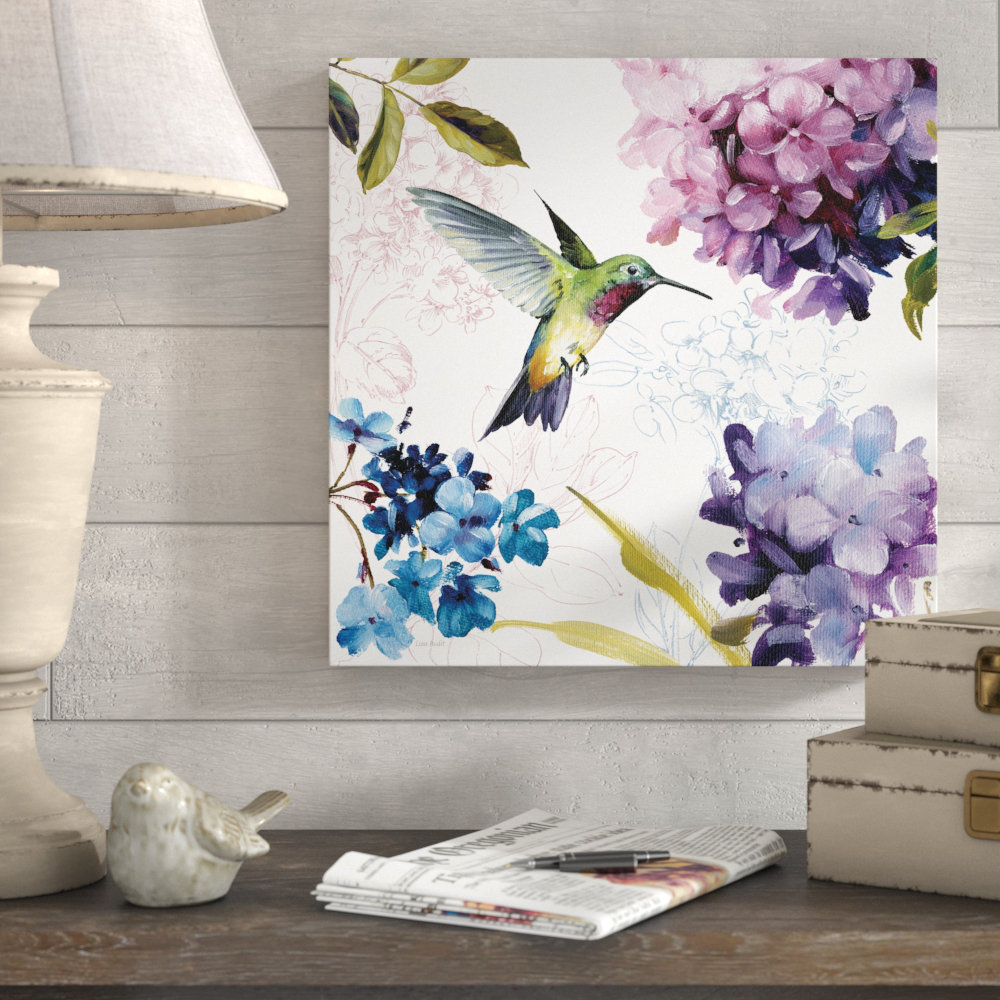 Ophelia & Co. Spring Nectar Square II by Lisa Audit - Print on Canvas & Reviews - Wayfair Canada